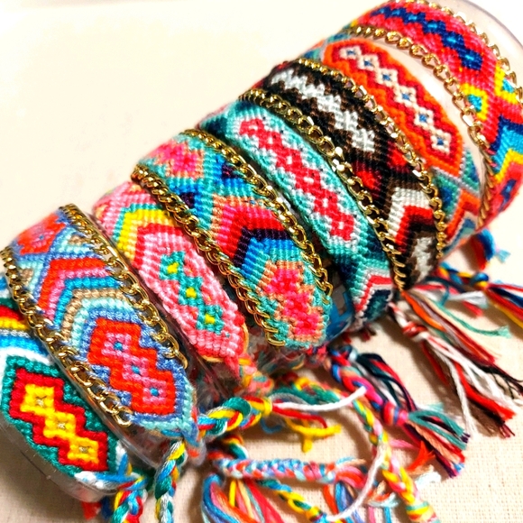 Handmade | Jewelry | Boho Trendy Adjustable Handmade Bracelets | Poshmark